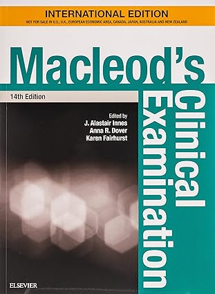Macleods Clinical Examination Internat – GROVER DOCUMENTATION