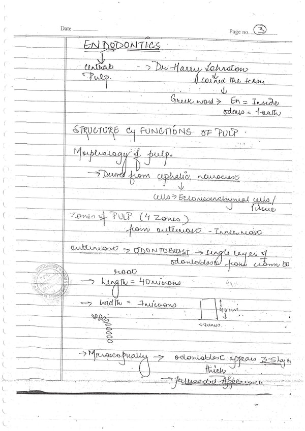 DENTAL ANATOMY AND DENTAL HISTOLOGY - BDS Dental Notes – GROVER ...