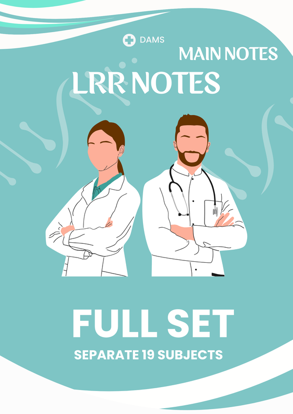 DAMS LRR 2025 - Separate 19 Subject Full Set Notes – PrintDoc
